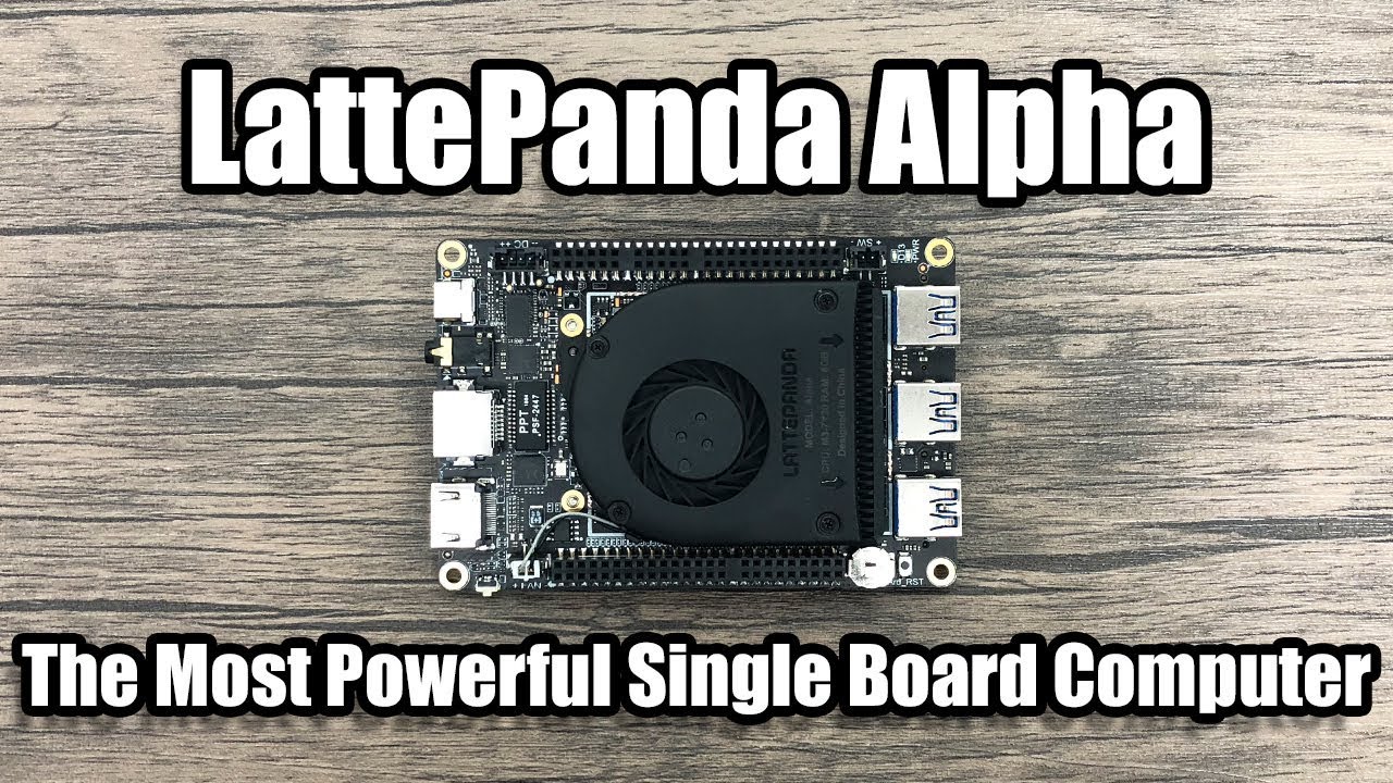 The LattePanda Alpha First Look and PC Gaming Test - YouTube