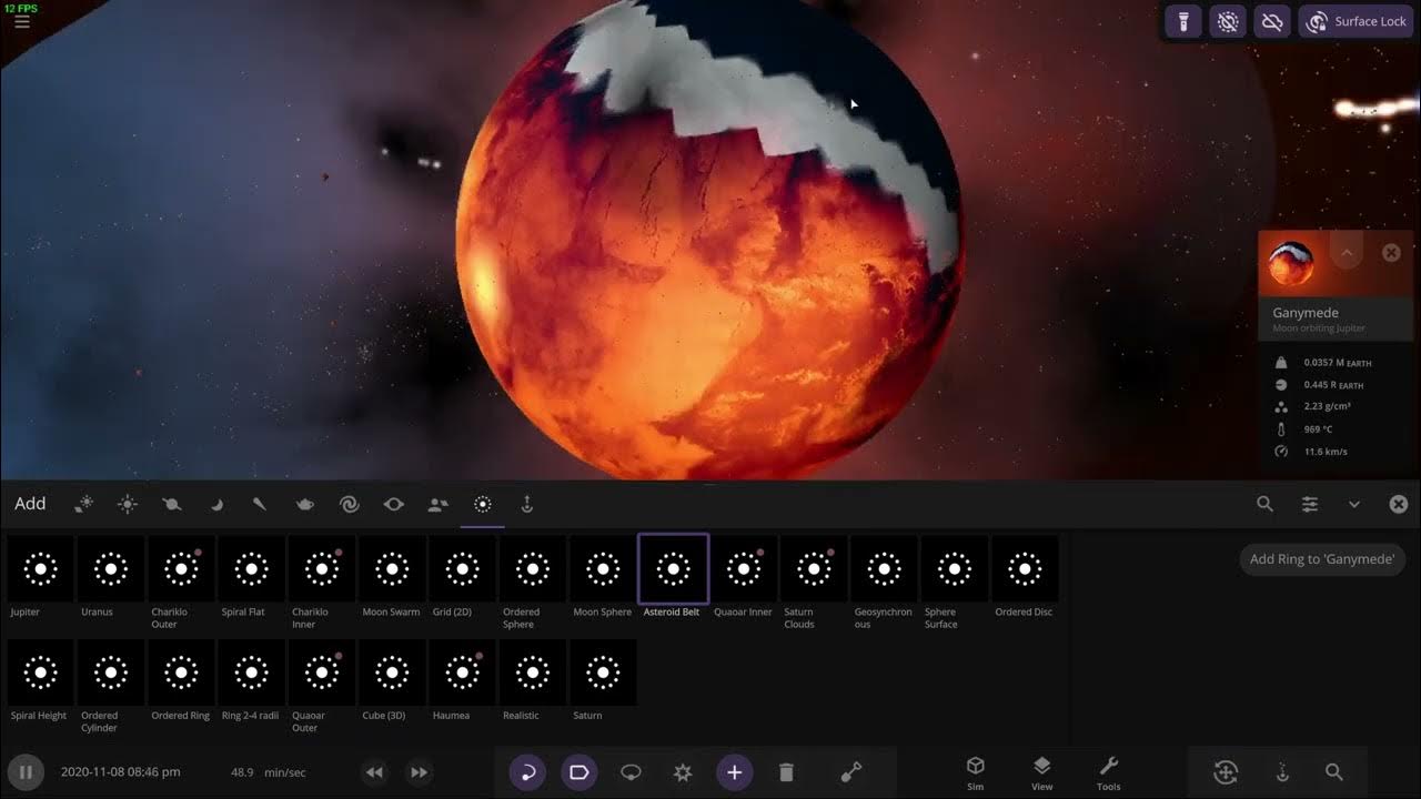 Colonizing the solar system Ep.2 the planets-Universe sandbox - YouTube
