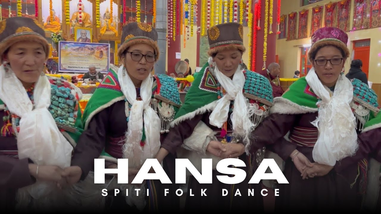 Spiti traditional dance —Hansa village . - YouTube