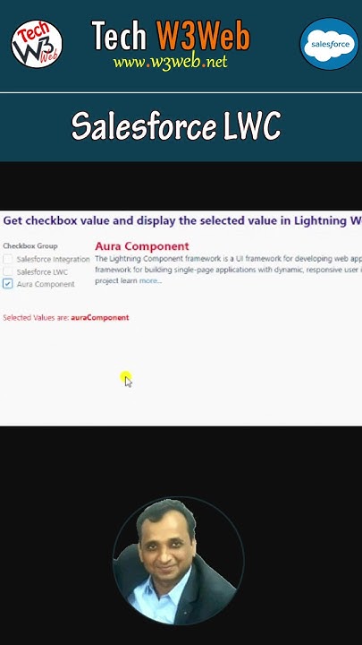 How to get selected checkbox value in lwc Salesforce Tutorial | #shorts #youtubeshorts #short ...