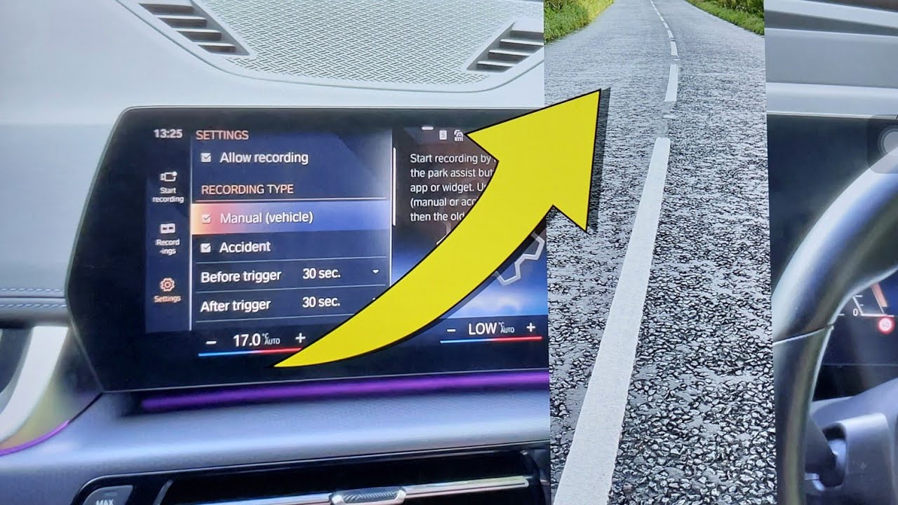 How to Your Check Tyre Pressures and Other Stuff on a BMW X1. - YouTube