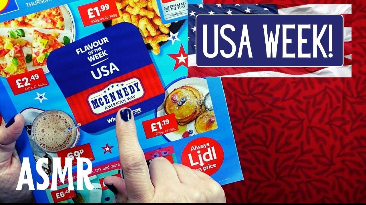 ASMR | It's USA Week - AGAIN!! Lidl Weekly Whispered Sales Circular ...