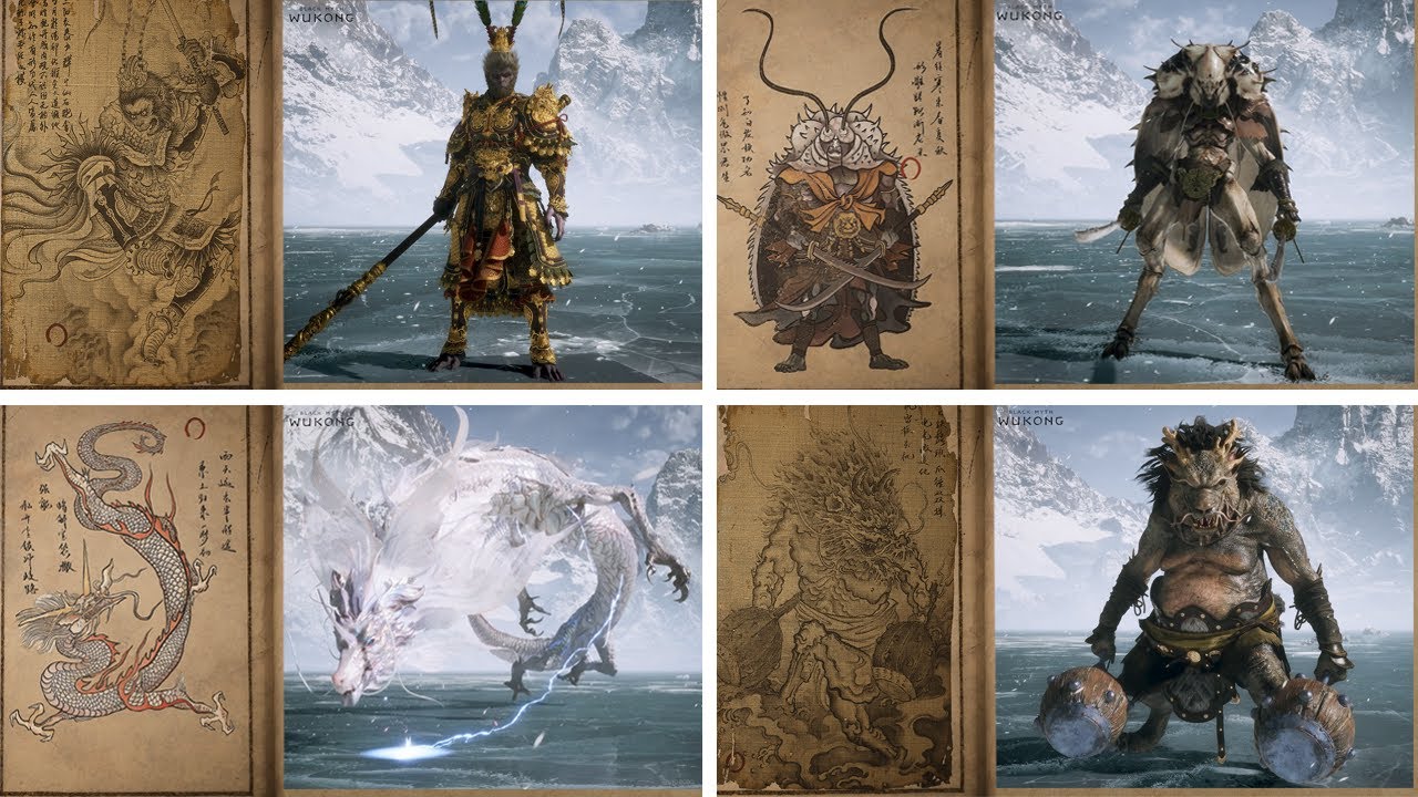 Black Myth: Wukong - Portraits vs 3D Models - YouTube