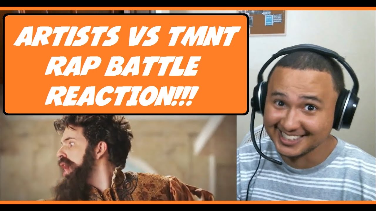 Artists vs TMNT Epic Rap Battles of History Season 3 Finale REACTION ...