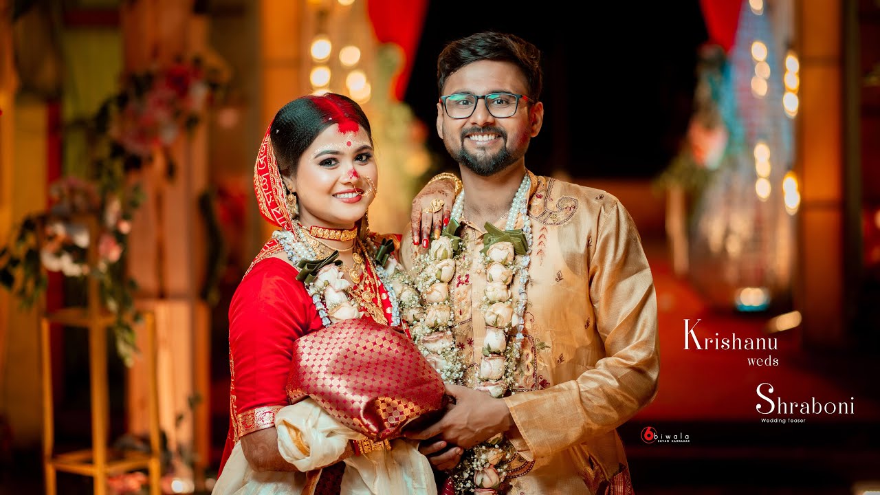 Best Bengali wedding teaser || Krishanu & Shraboni || 6biwala Photography - YouTube