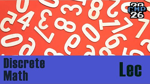 Discrete Math - Lectures - YouTube