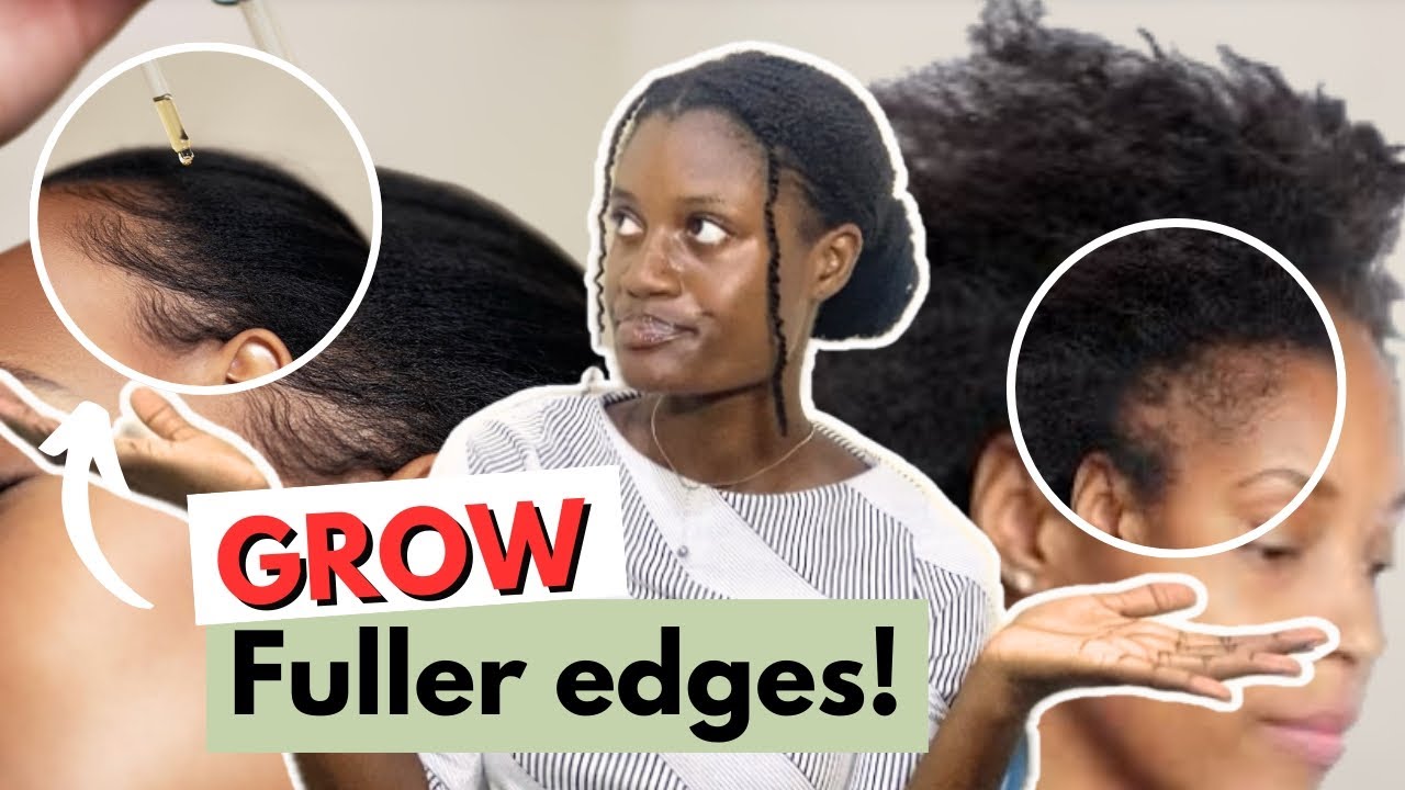 8 TIPS TO HELP YOU GROW YOUR EDGES BACK!- Interview session with the ...