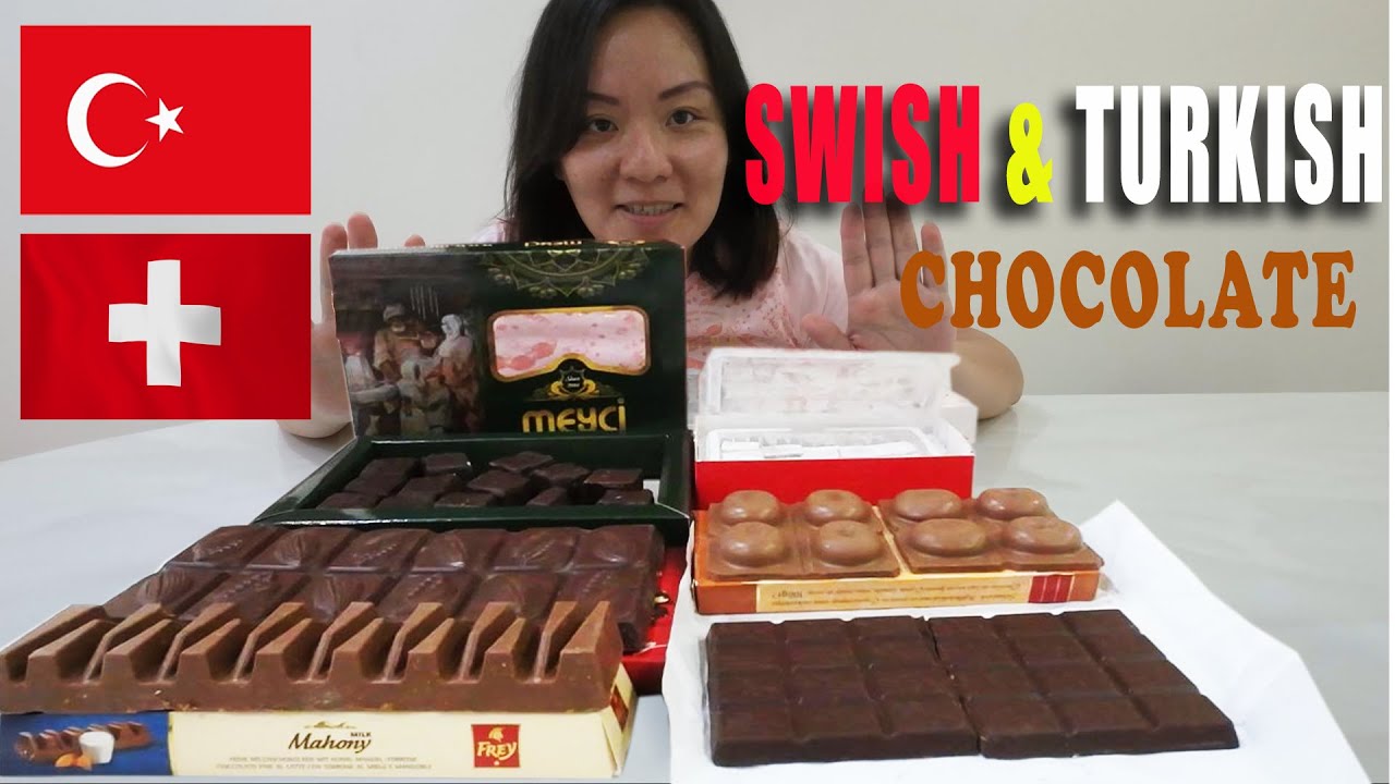 Trying Turkish & Swiss Choc for the first time - YouTube
