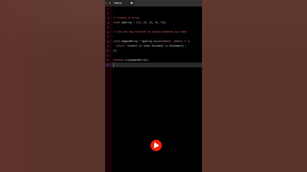 Can you know how to use map() in #javascript #htmlcss - YouTube