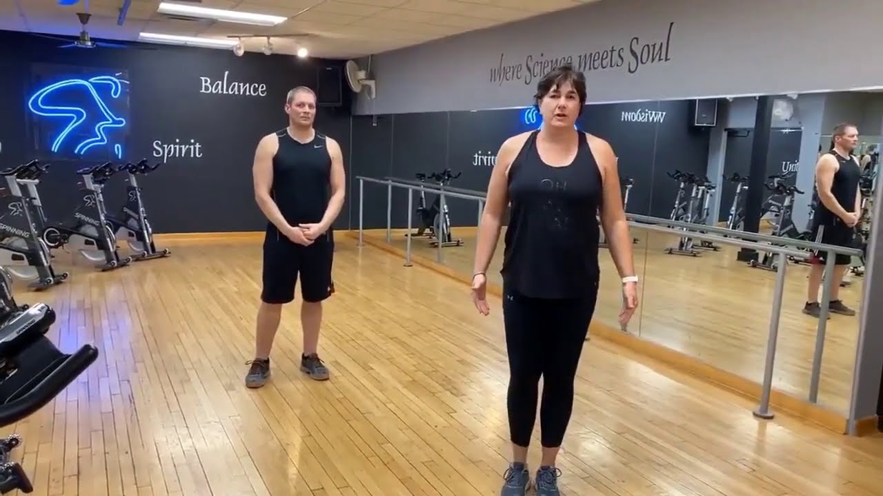 Standing abdominal exercises - YouTube