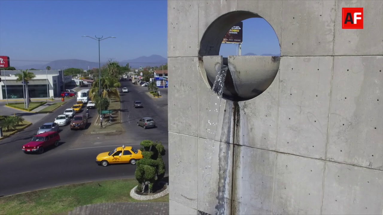 Glorieta Diosa del Agua en Villa de Álvarez, Colima / México - YouTube