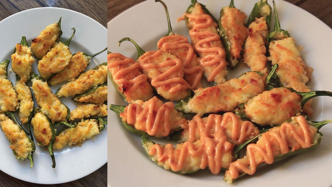 Stuffed Chilli Bites No Frying No Bake Recipe By Chef Hafsa AR - YouTube