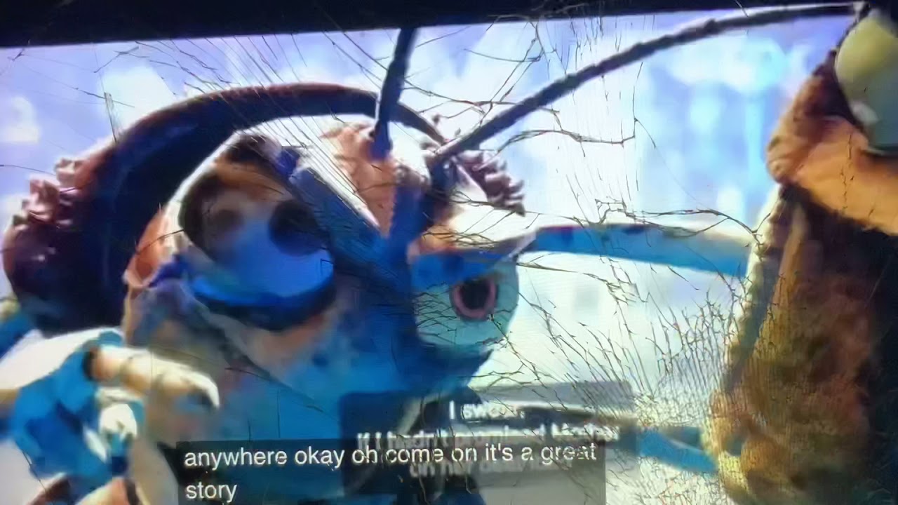 A bugs life hopper threatens molt - YouTube