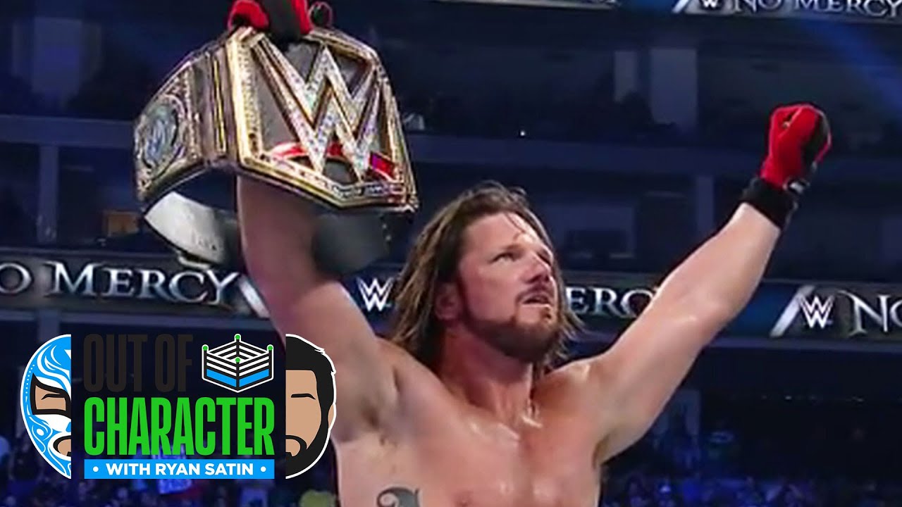 AJ Styles opens up on pressures of being at the top & self-criticism ...