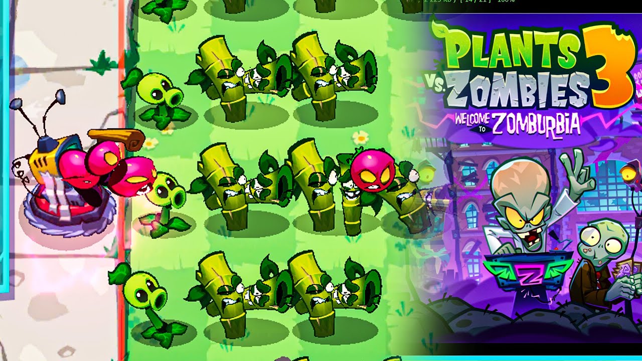 Plants vs Zombies 3 - August UPDATE - Levels 16-17 | PICK A PLANT & A ...