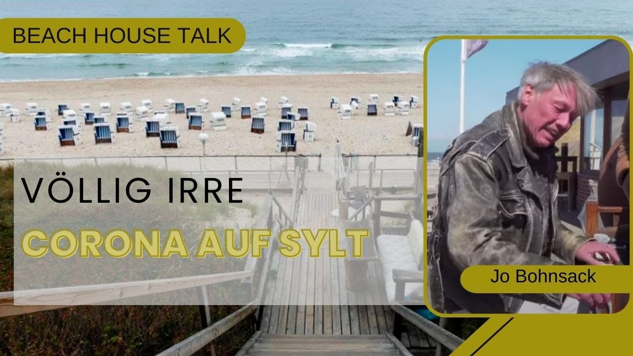 Jo Bohnsack, die Klavier spielende Insellegende im Beach House Talk ...