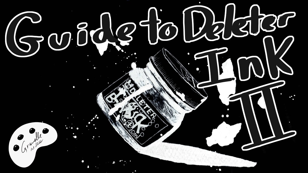 Guide to Deleter Ink: Part II - YouTube