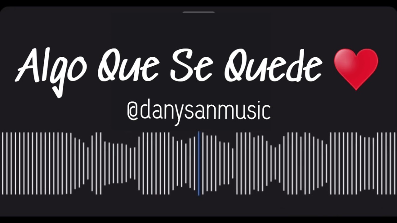 Algo que se quede | Cover - YouTube