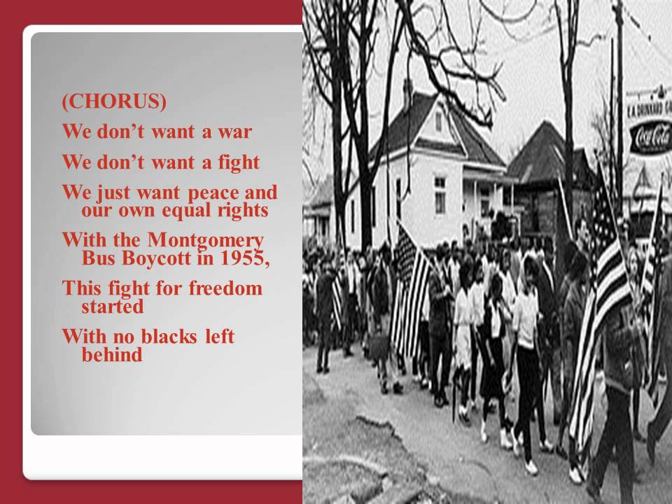 Civil Rights final song project powerpoint - YouTube