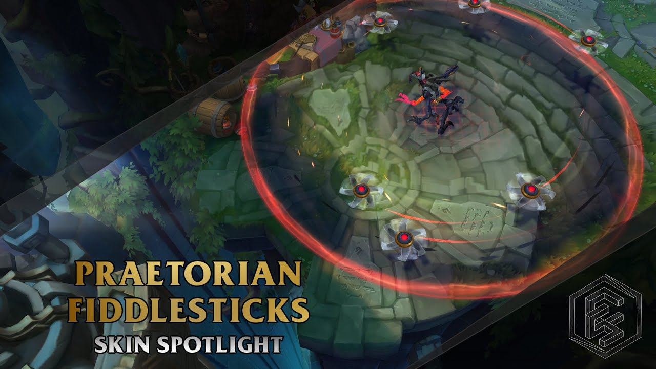 Praetorian Fiddlesticks League of Legends Skin Spotlight - YouTube