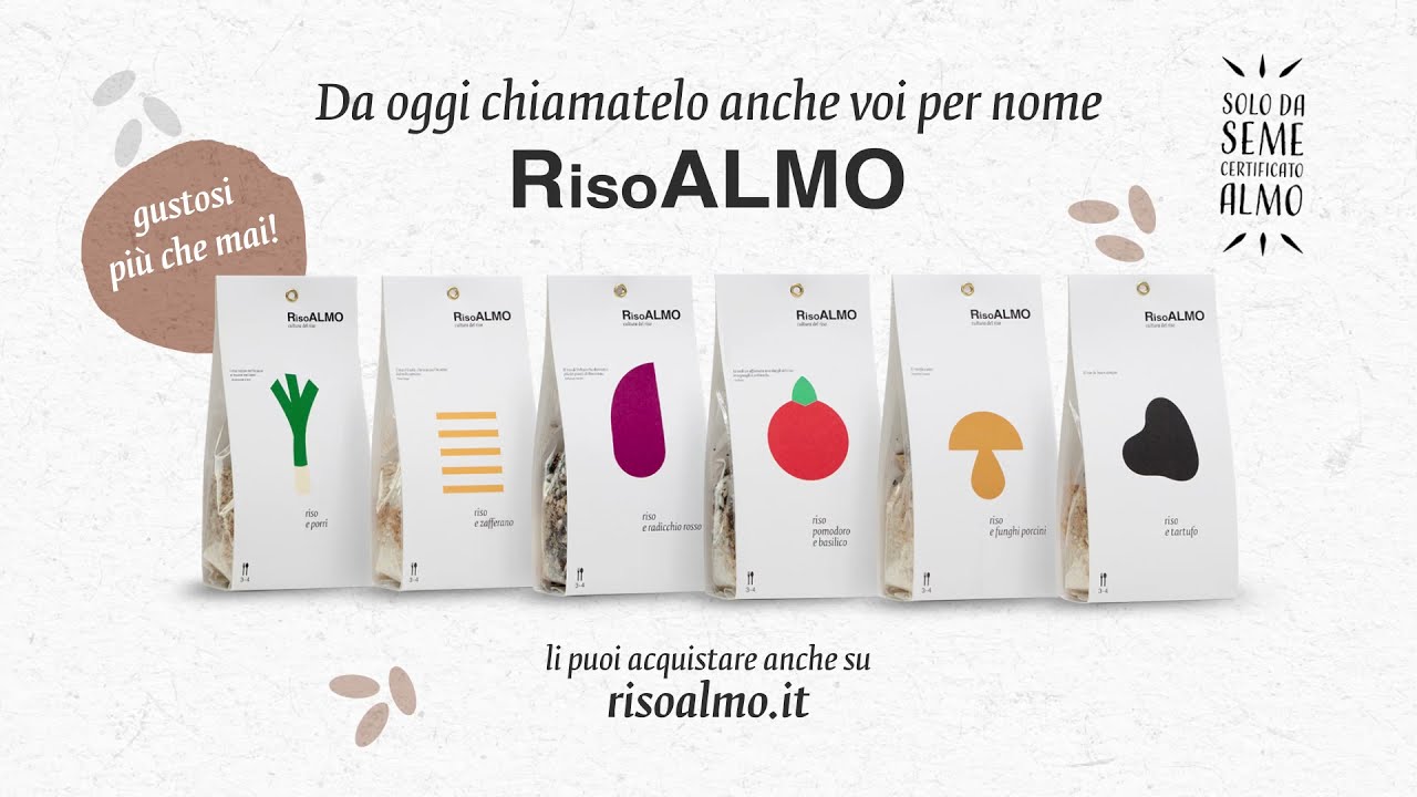 RISO ALMO, chiamalo per nome! Spot tv 20" - YouTube