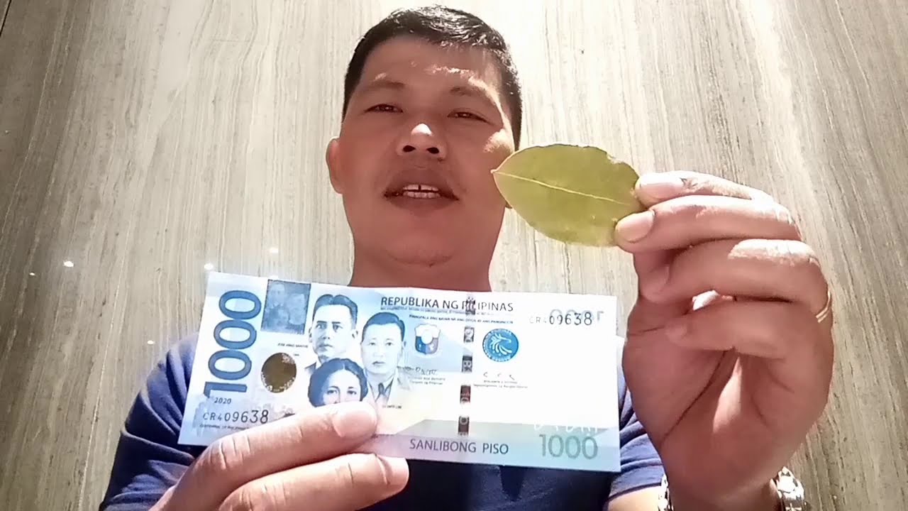 PANG PA SWERTE DAHON NG LAUREL, PERA 1K 3DAYS BAGO GASTOSIN. - YouTube