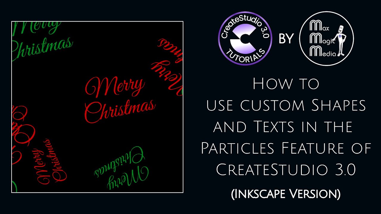 How to use custom Shapes and Texts in the Particles Feature of ...