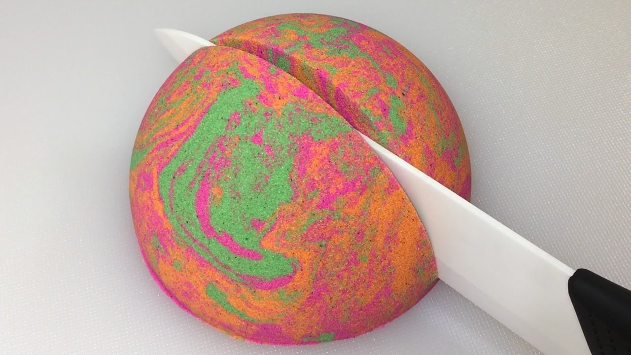 Very Satisfying Kinetic Sand Cutting Videos Compilation #17 | Sand ...