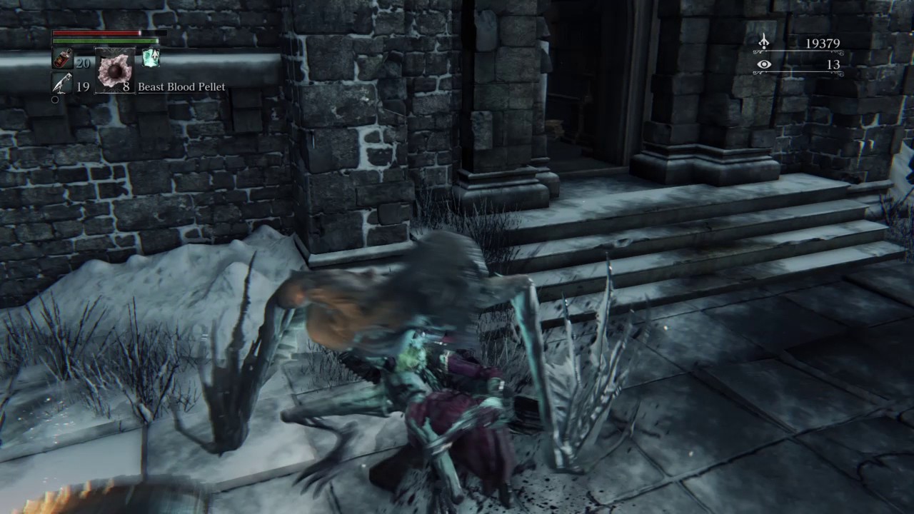 Bloodborne gargoyle bug - YouTube