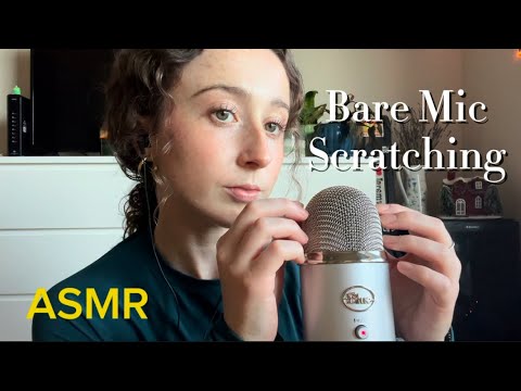 Bare Microphone Scratching (w/ whispered parts) | ASMR ️ ~ Advent Day ...