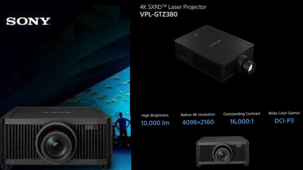 Sony VPL-GTZ380 4K laser projector Debuts as Brightest HDR10 Projector ...