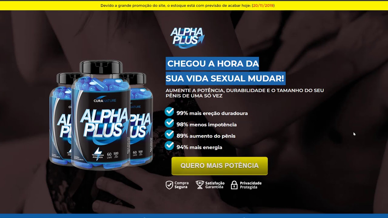 Alpha Plus Funciona Mesmo | Alpha Plus Como Comprar Alpha Plus | Alpha ...