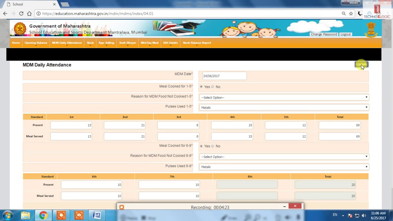 MDM Easy Fill back Dated data {Techno Logic} - YouTube
