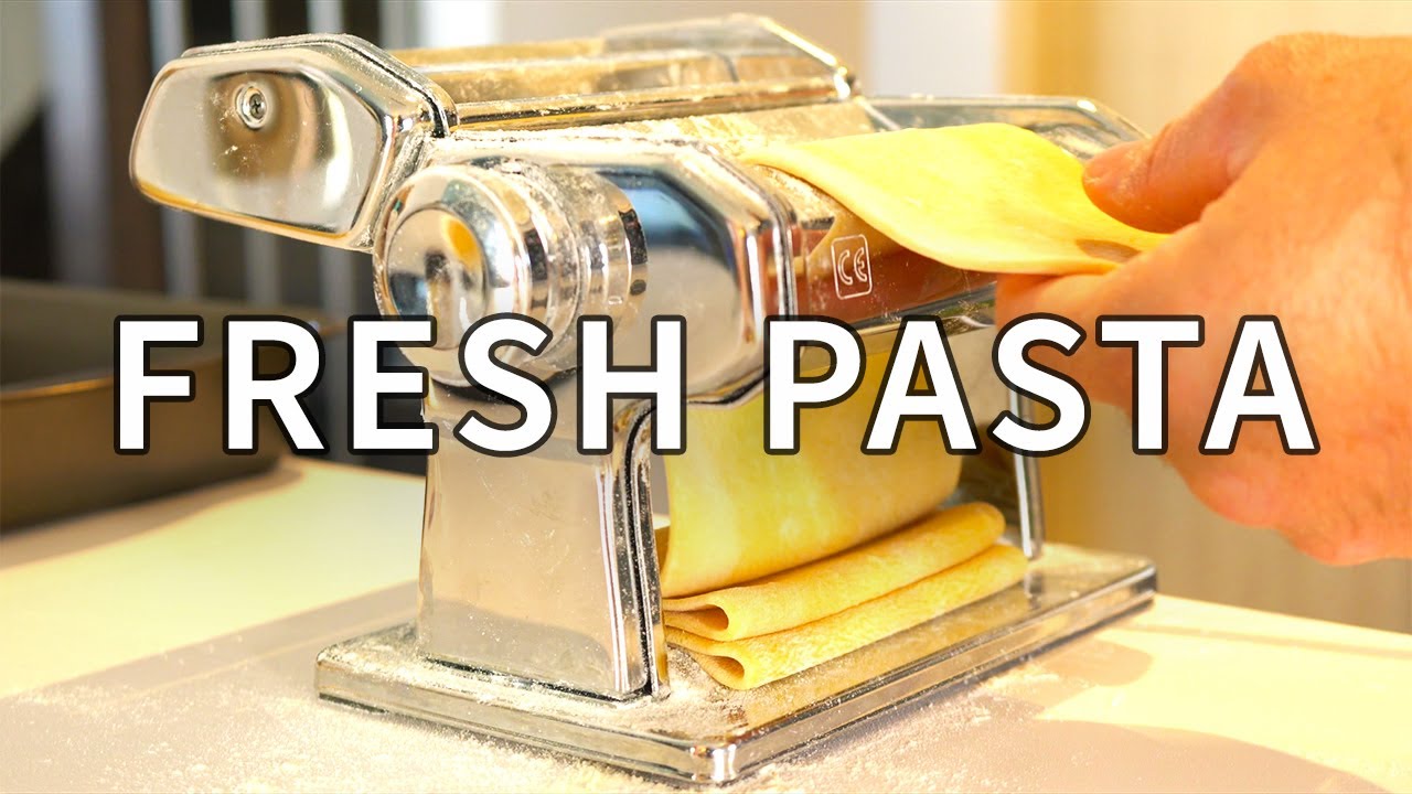 How to make easy Fresh Pasta by hands || Handmade Pasta Recipe || Fresh ...