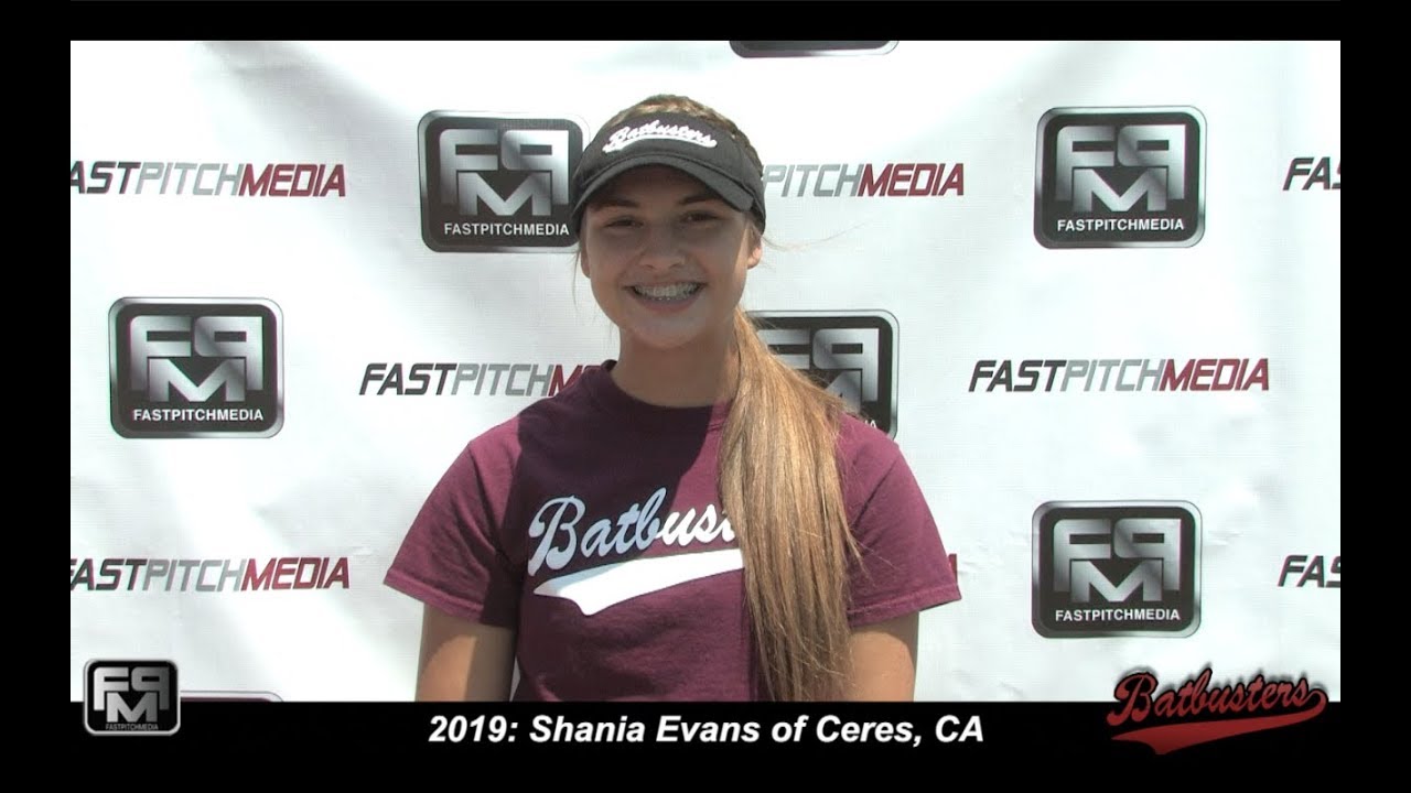 2019 Shania Evans Shortstop and Third Base Softball Skills Video - Batbusters - YouTube