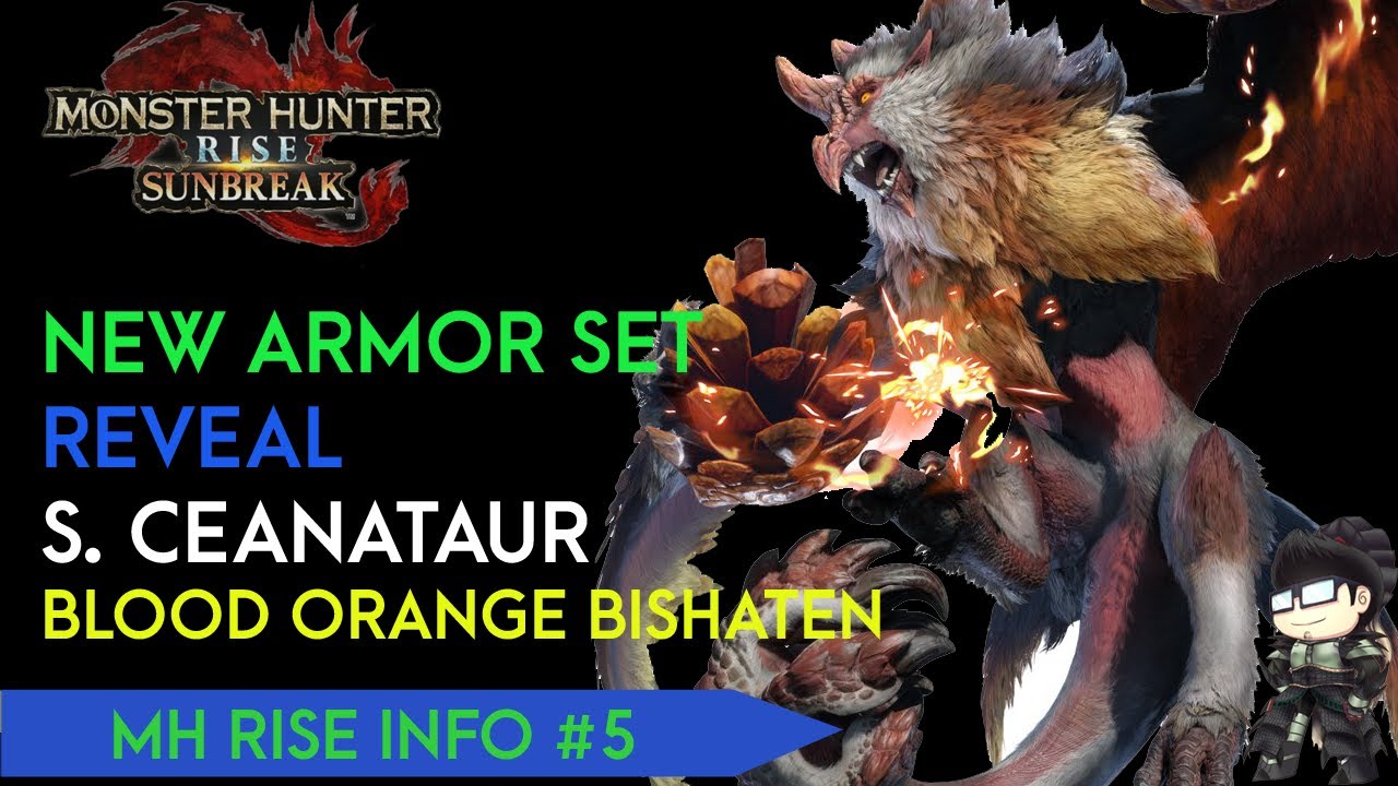 New Armor Set Showcase (S. Ceanataur & Blood Orange Bishaten)-Monster ...