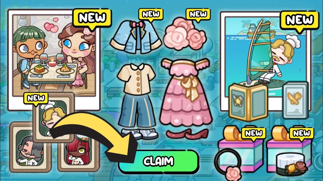 NEW UPDATE! COMPLETE ALL NEW FANCY RESTAURANT SECRETS IN AVATAR WORLD 🌎 ...