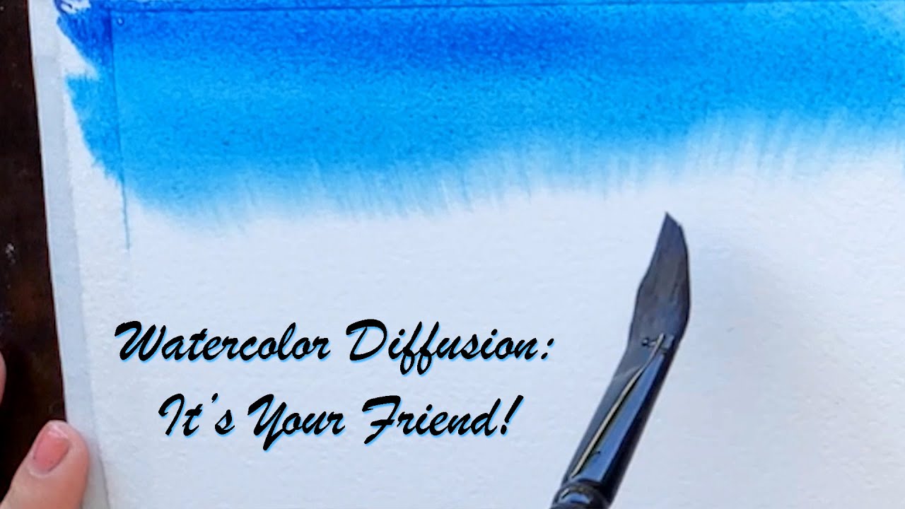 What is diffusion in watercolor? Fall Paint Dots + Replacement 4 PB17 ...