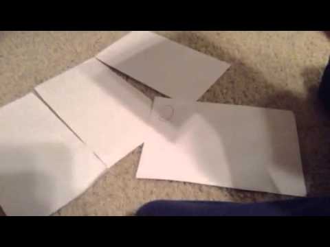 How to make a Minecraft paper house - YouTube