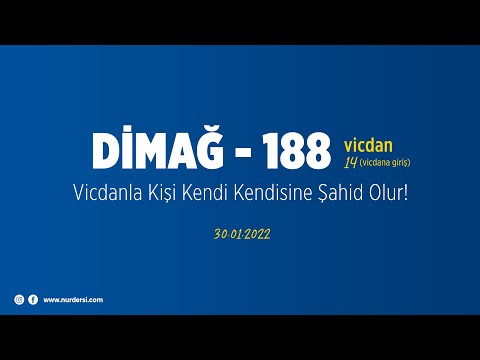 Vicdanla Kişi Kendi Kendisine Şahid Olur! (Dimağ-188 Vicdan-14) | Hasan Akar