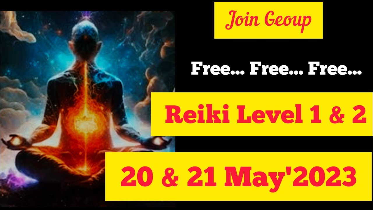 Free Reiki Level 1 & 2 Training" #reiki #healing #meditation #reiki ...