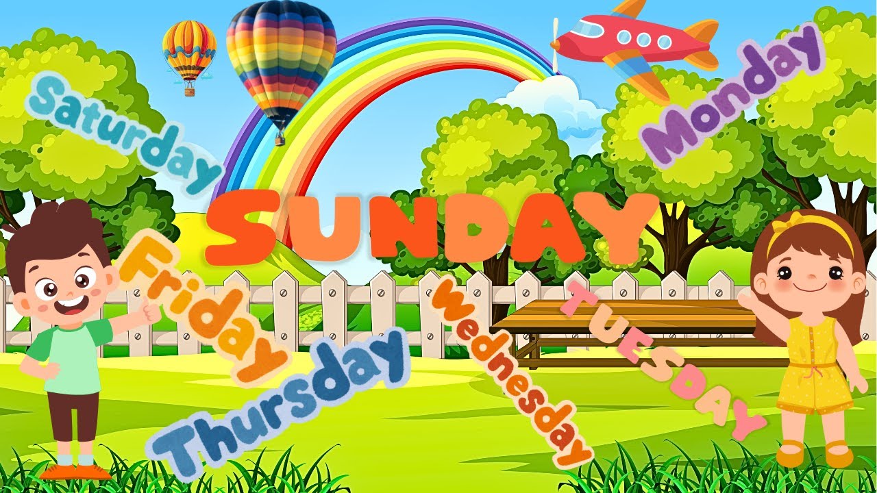 "Weekday Names for Kids: Pronunciation & Spelling Made Easy!" - YouTube