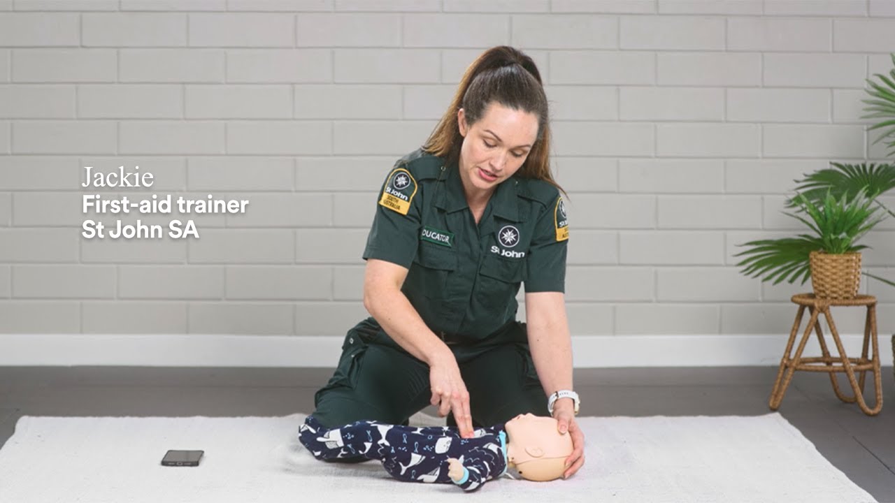 How to perform CPR on an infant - YouTube