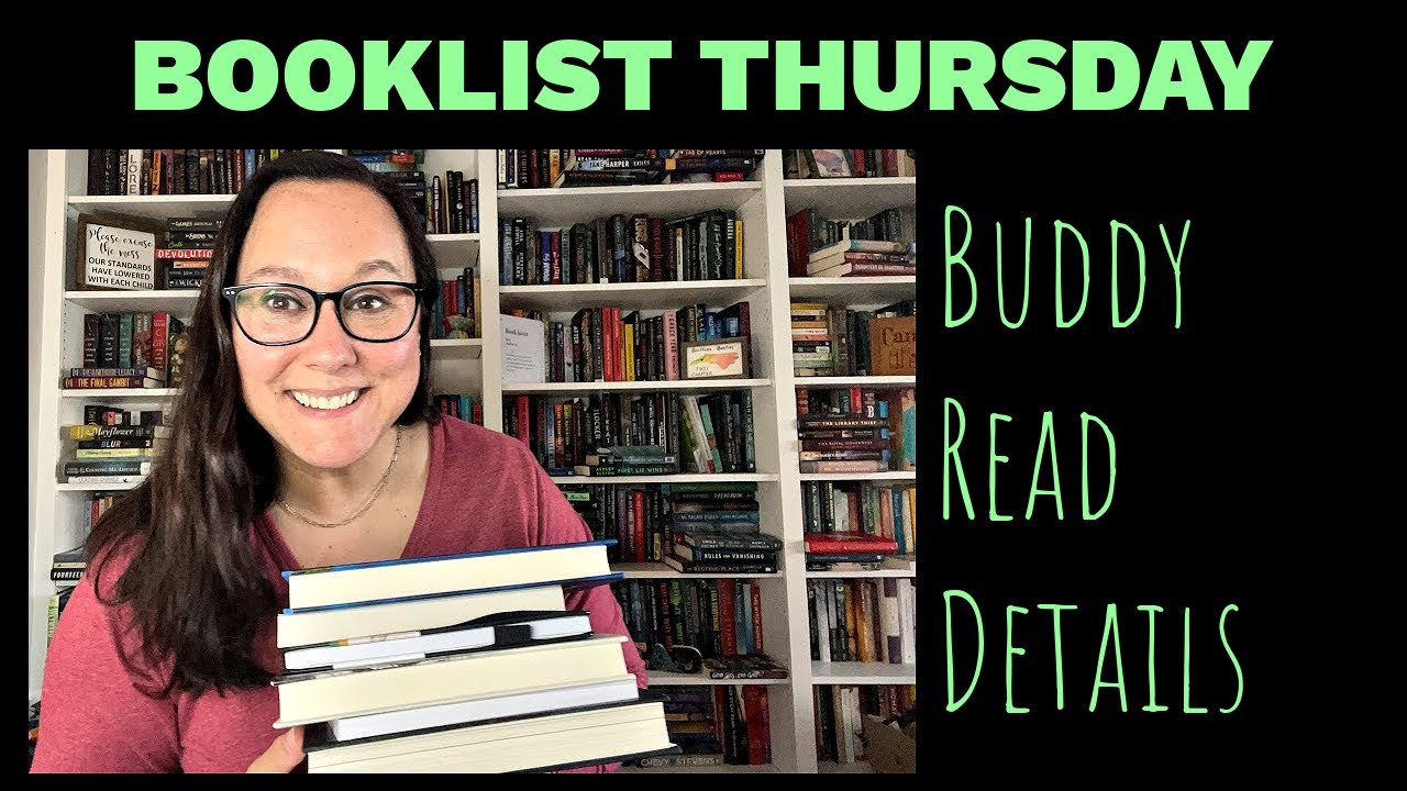 Booklist Thursday - Buddy Read Schedule of Events - YouTube