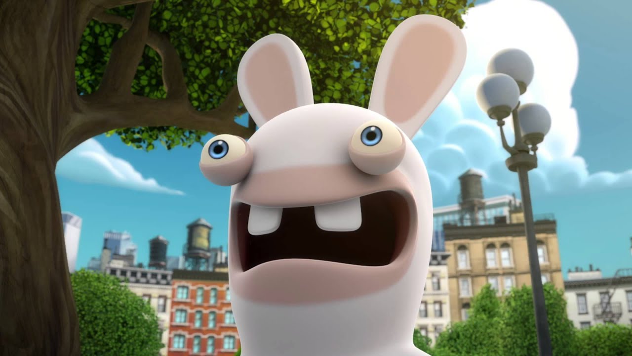 Les lapins crétins - Invasion - Toutou lapin - YouTube