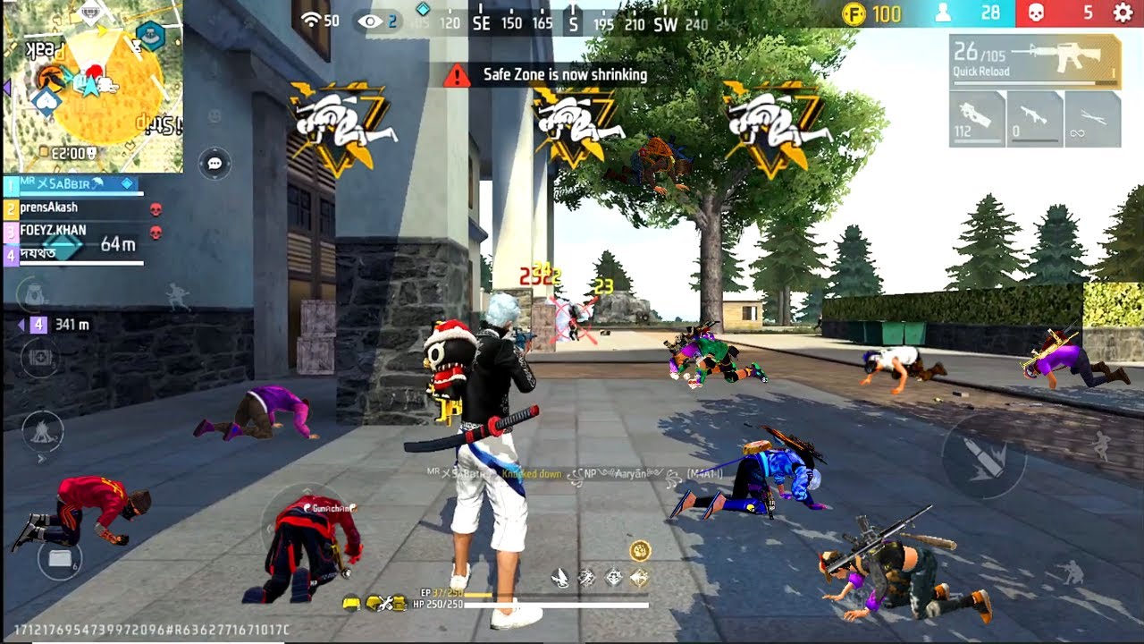 Mind Game 🧠 AUG+P90 90% Headshot Rate ⚡️Squad Full Gameplay | Poco x3 ...