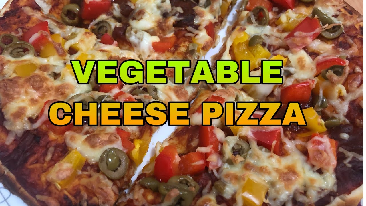 Vegetable Cheese Pizza | Pizza Easy Recipe - YouTube
