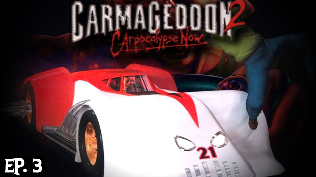 THE DEADLIEST racing games ever made (EP. 3) - Carmageddon 2 ...