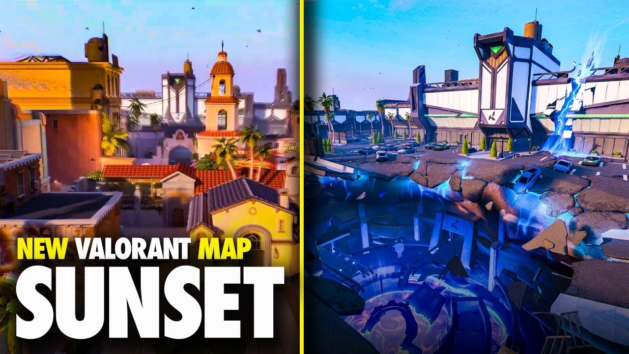 NEW MAP SUNSET REVEAL-VALORANT - YouTube