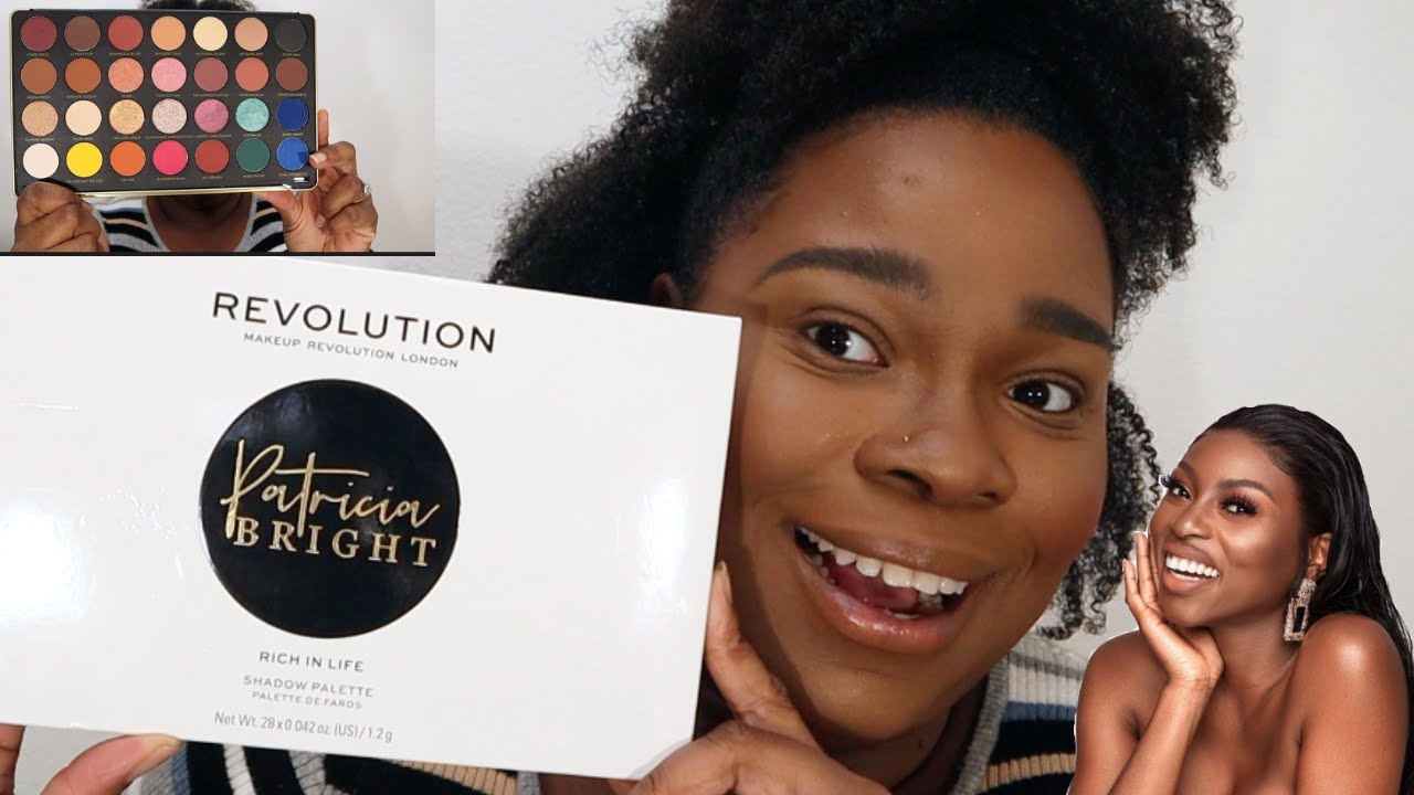 MAKEUP REVOLUTION X PATRICIA BRIGHT RICH IN LIFE PALETTE REVIEW| TEDDI ...